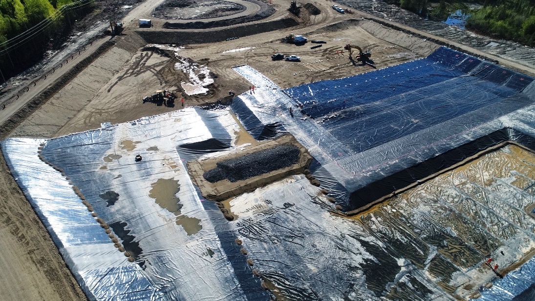 Installation de Géomembrane - MICA Solutions